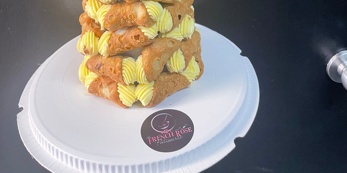 Cannoli tower – French Rose Patisserie